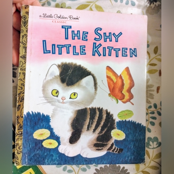 Antique | Toys | Vintage 974 Little Golden Book The Shy Little Kitten ...
